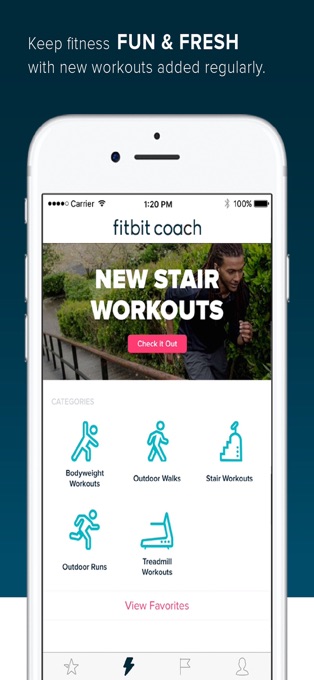 Fitbit Coach Review - Compare Workout Apps