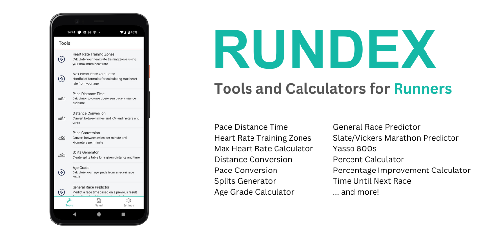 RunDEX Running App - Compare Workout Apps